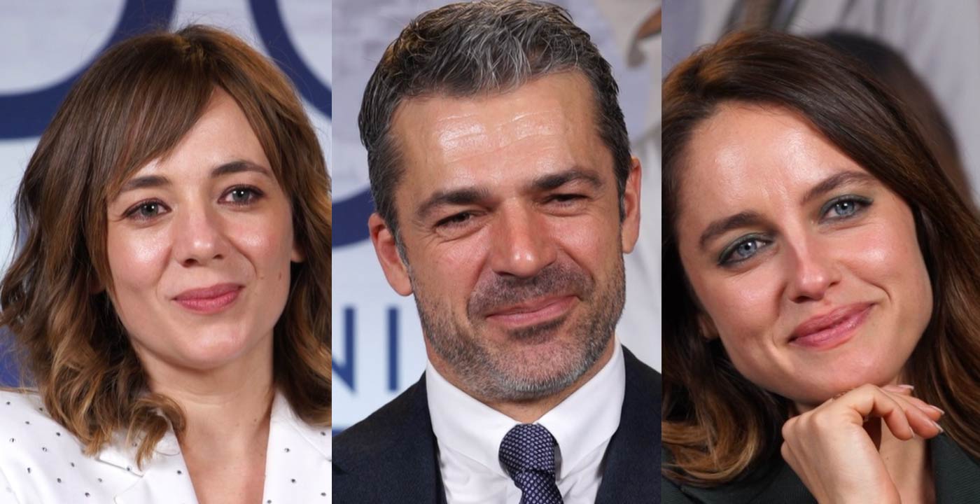 Luca Argentero, Matilde Gioli e Sara Lazzaro su Doc 3 Luca Argentero, Matilde Gioli e Sara Lazzaro su Doc 3